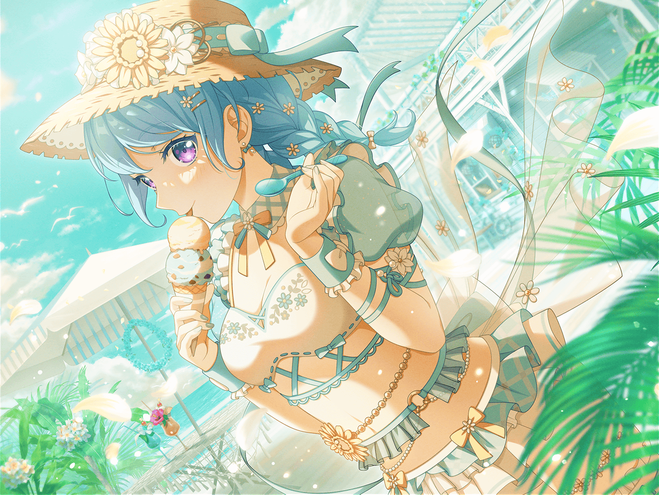 Kanon Matsubara - Radiant Sky, Azure Summer | Bestdori! - The Ultimate BanG Dream GBP Resource Site